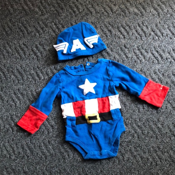 Marvel | Costumes | Marvel Blue And Red Superhero Costume | Poshmark